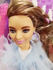 NEW 2020 Barbie Extra Doll #9 Blue Ruffled Jacket /Pet Crocodile Mattel ...