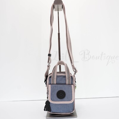 NWT Kipling KI9171 Dalya Mini/Small Crossbody Bag Polyester Perri Blue Woven $69 | eBay