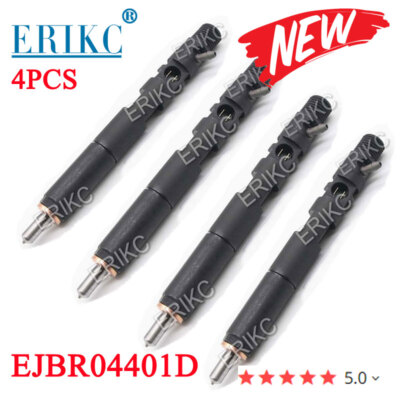 4PCS 6650170221 A6650170221 Common Rail Injector EJBR04401D for ...