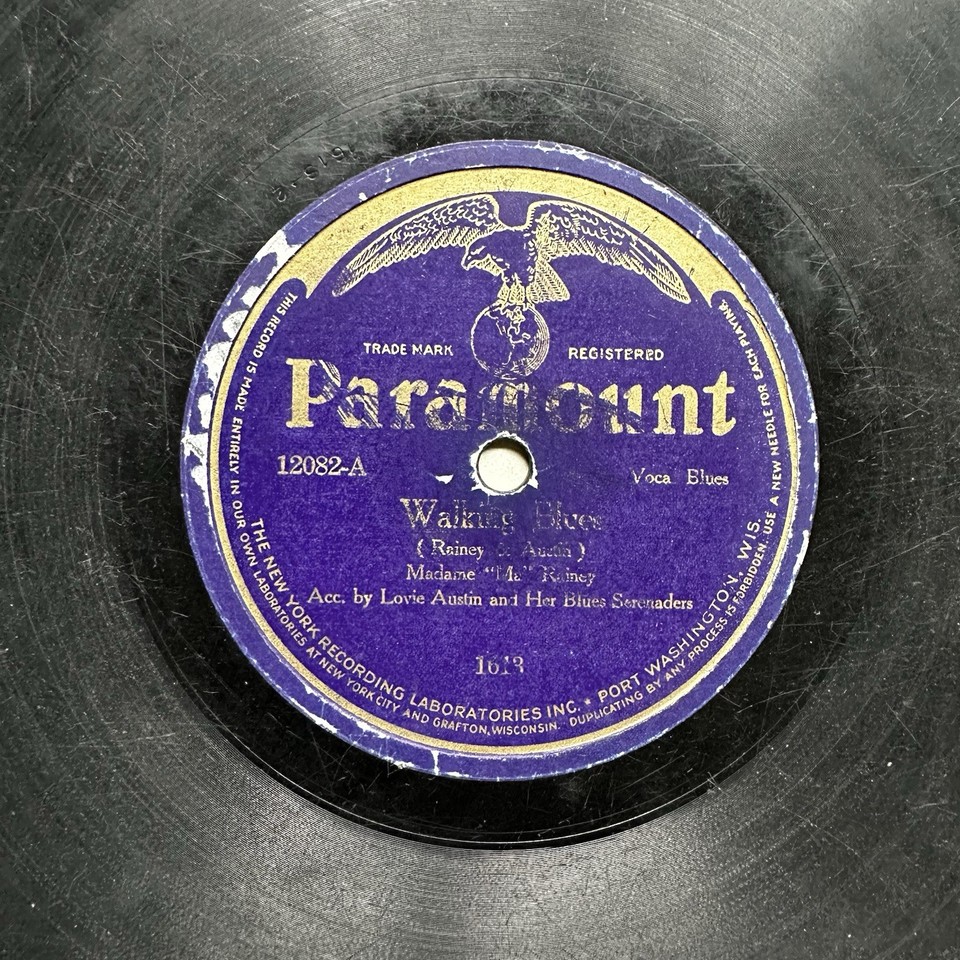 Ma Rainey BLUES with Lovie Austin & her Blues Serenaders 10" 78 RPM ...