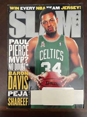 2002 April SLAM Magazine #59 Paul Pierce Boston Celtics w/Posters Kobe ...