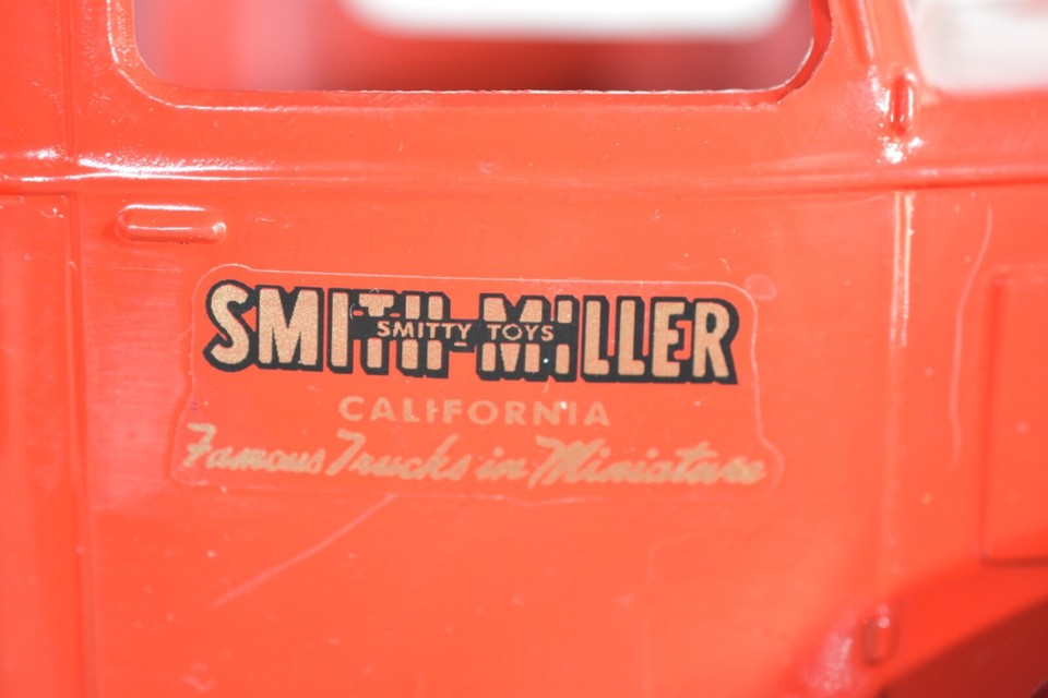 VINTAGE SMITH MILLER SMITH TOYS MACK VAN CALIFORNIA FAMOUS TRUCKS IN ...
