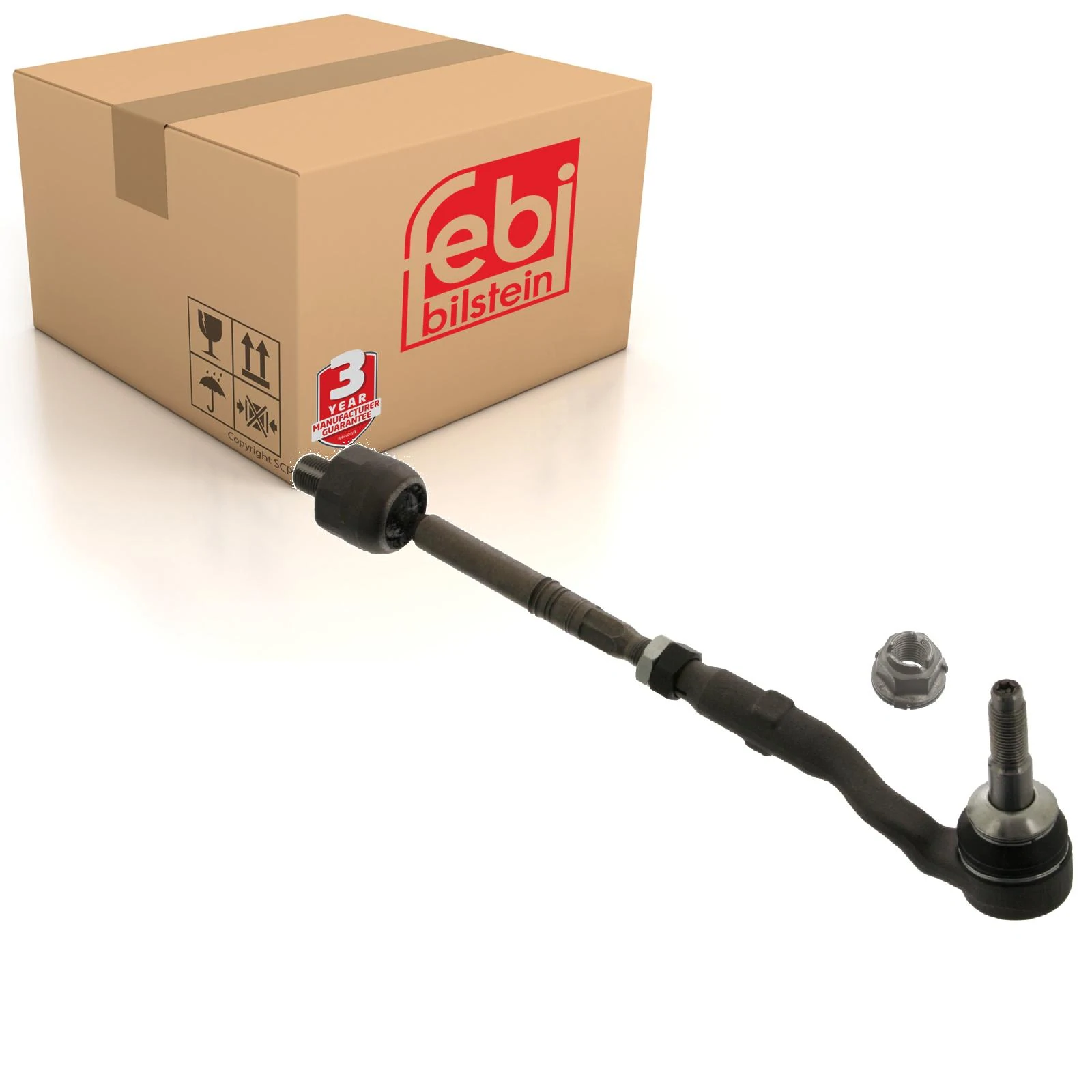 Front Right Tie Rod Inc Tie Rod End & Lock Nut Fits BMW 5 Series F07 ...
