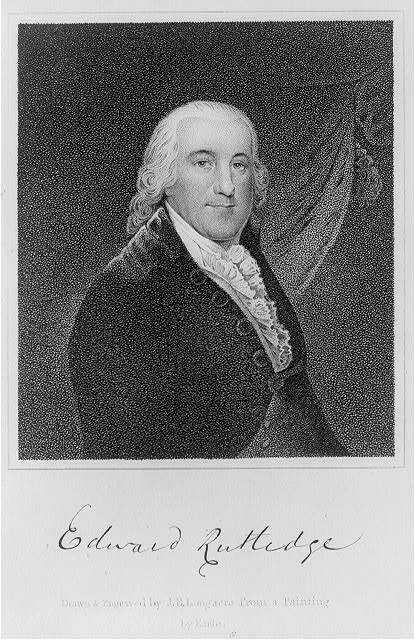 Photo:Edward Rutledge,1749-1800,American Politician,Governor | eBay