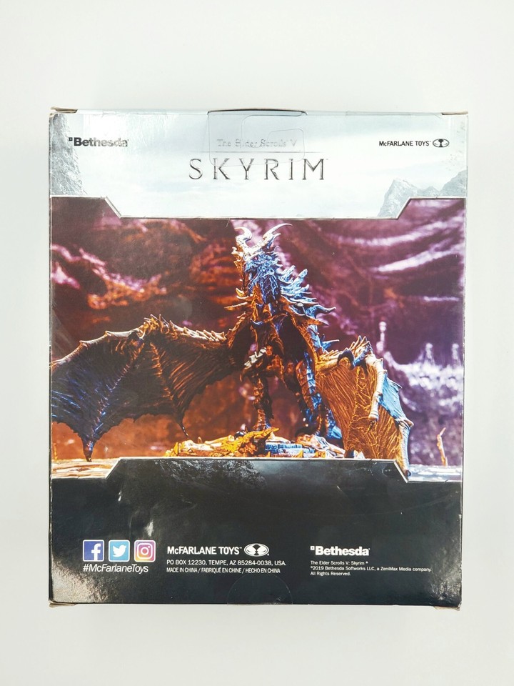 McFarlane Toys Elder Scrolls V: Skyrim Alduin Deluxe Box Action Figure ...