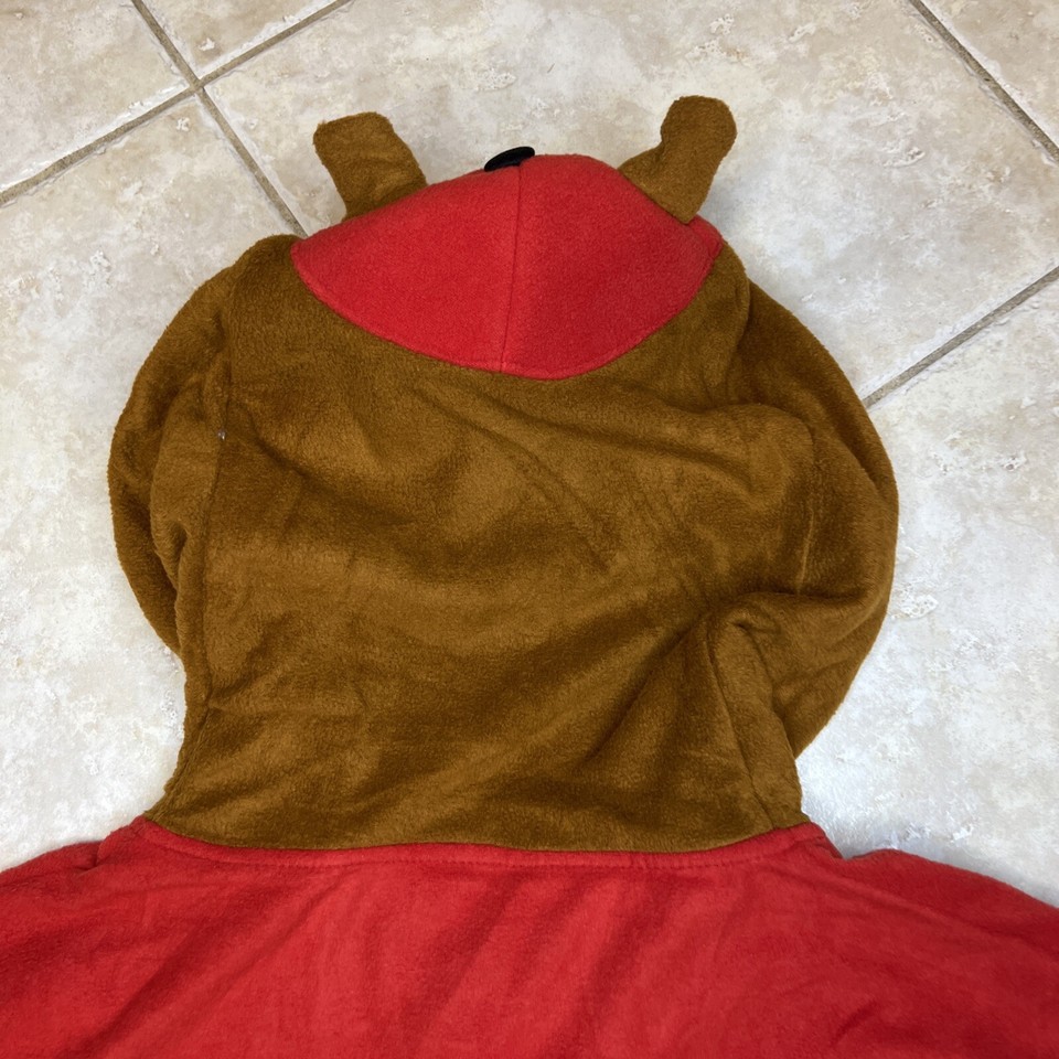 Buc-ee's Beaver Mascot Buc Union Body Suit One Piece Costume Pajamas ...