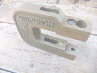 C FRAME PUNCH sheet metal hole press brake tool, UNIPUNCH Holder Body ...