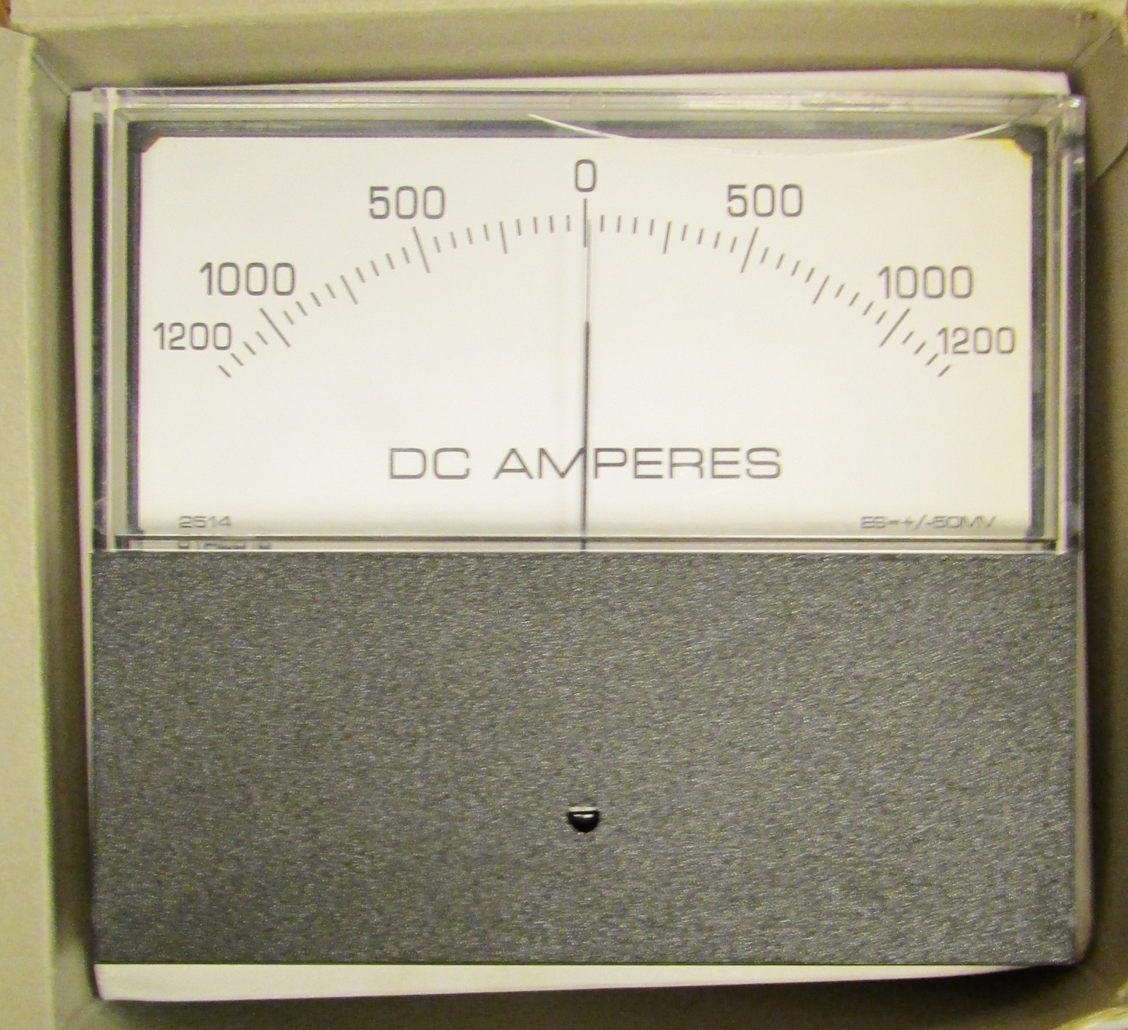 YOKOGAWA WESCHLER 251425ECSV YE 251-4 R 50 0 50 MVDC S 1200 0 1200 DCA ...