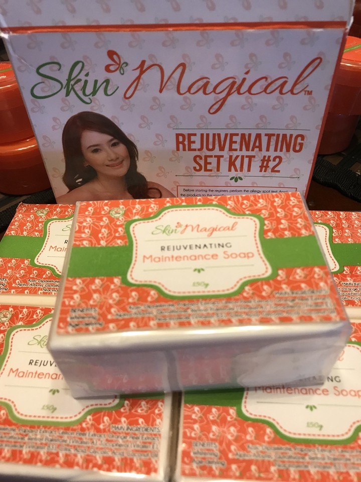 Skin Magical Whitening Rejuvenating Facial Set 2 Maintenance 100% ...