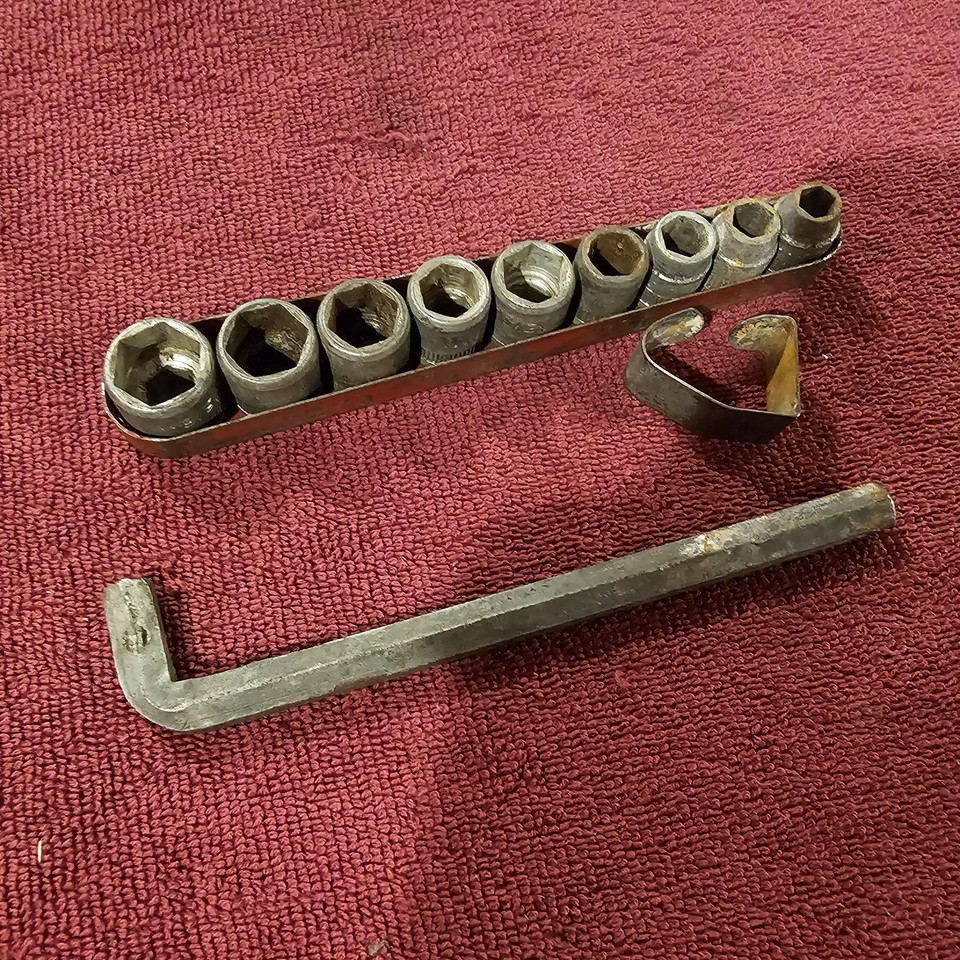Vintage TOMAHAWK Hex Drive Socket Wrench Set, SAE, USA | eBay
