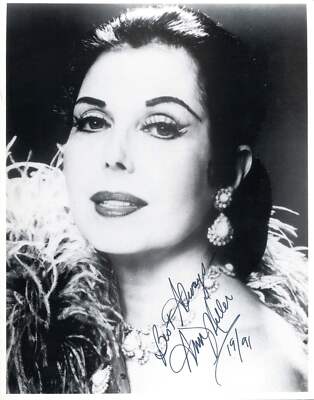 Ann Miller Autographed 8x10 Photo | eBay