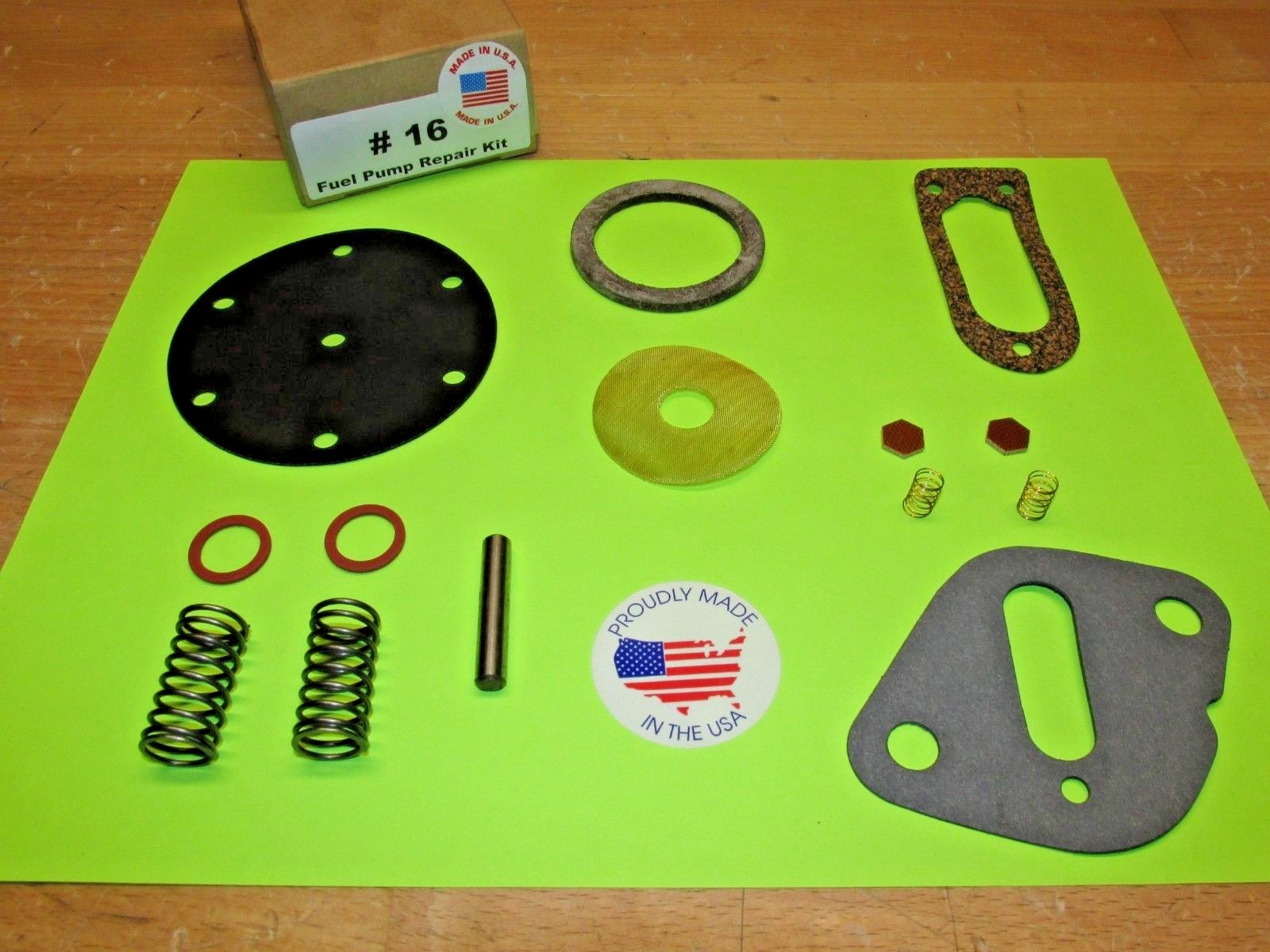 1929 1930 1931 1932 1933 CHEVY AC 405 FUEL PUMP REBUILD KIT MODERN ...
