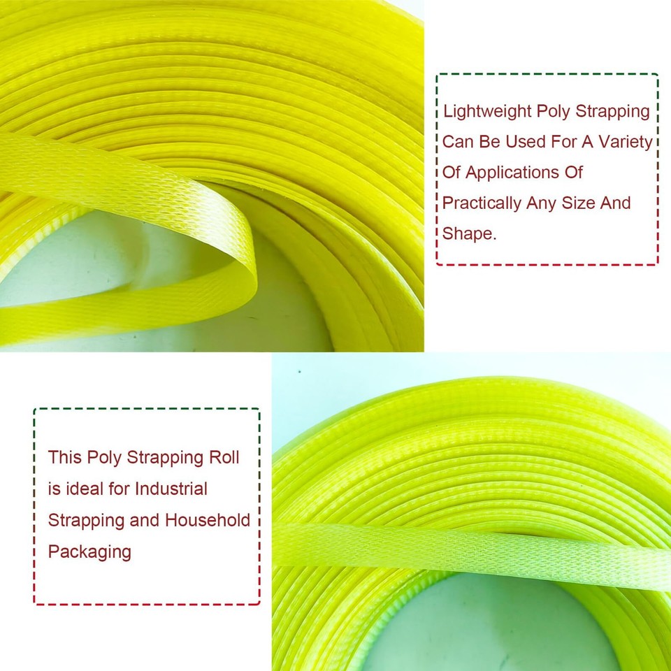 Banding Strapping Kit Packaging Strapping Tool with 5900" Length Poly ...