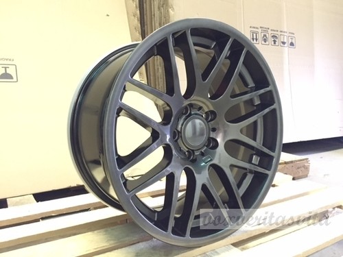 18" WHEELS RIMS CSL STYLE GUNMETAL M3 MESH FITS BMW E46 E90 E92 E93 F30 ...