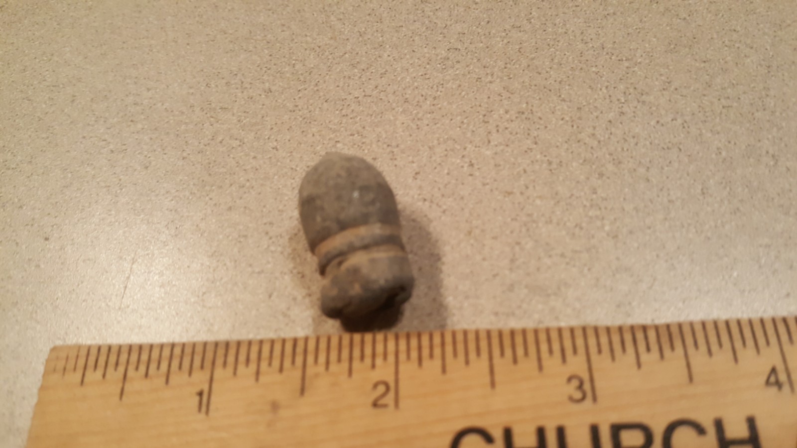 Rare C.S. Confederate DUG CIVIL WAR RELIC lead Bullet dug relic ...