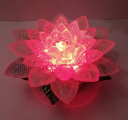 edle und wunderschöne LED BLUME mit Fernbedienung + BLUME + Dekoration ...