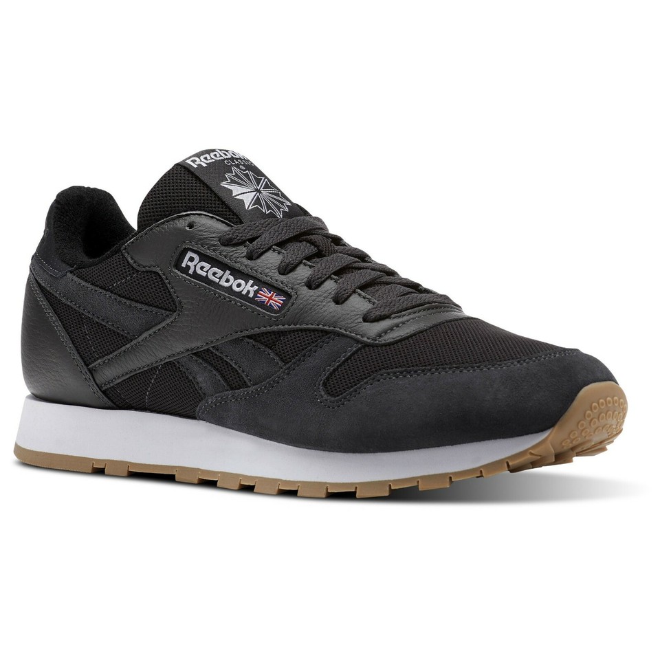 REEBOK UNISEX CLASSIC TRAINERS LEATHER WORK OUT NYLON REVENGE SHOES ...