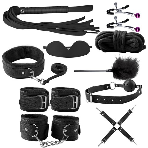 Sex Bondage Gear Handcuffs Sex Games Whip Gag Toy Kit BDSM Sex Toys for Couples | eBay