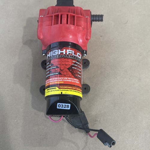 Fimco HFP-24060-113 HIGH-FLO High Performance 2.4 GPM 60 PSI 12V Pump ...