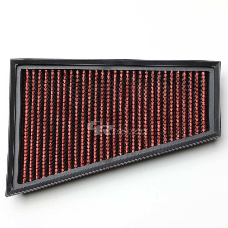 RED WASHABLE HIGH FLOW AIR FILTER FOR 13-17 MERCEDES-BENZ A/B180-250 ...