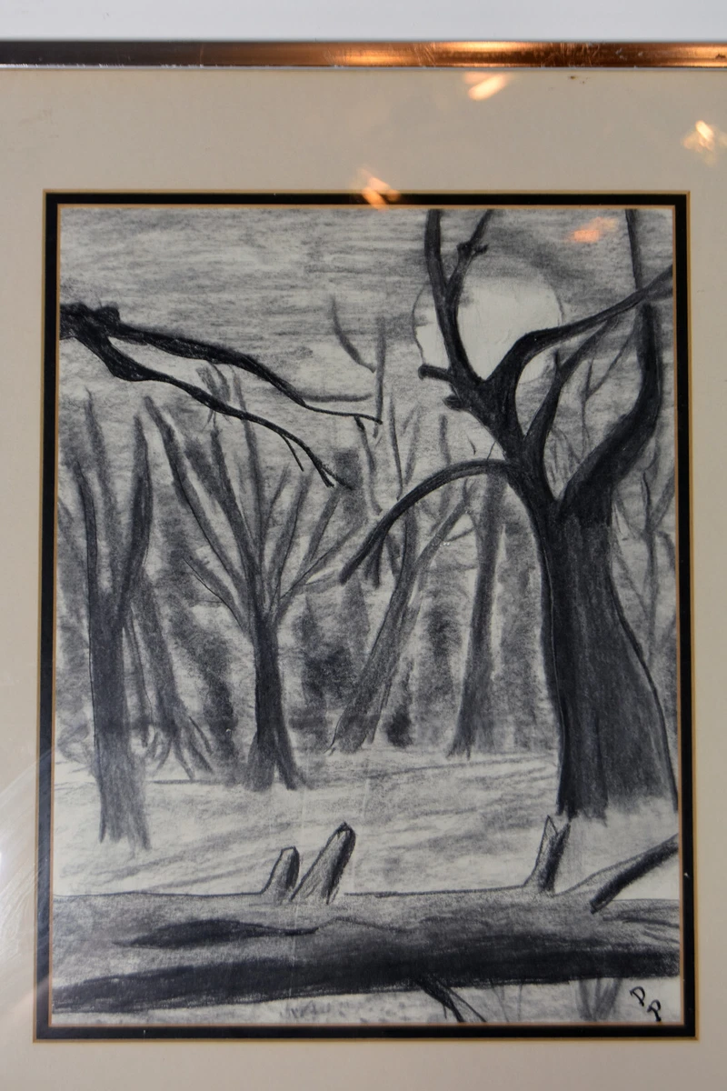 Abstract Landscape Pencil Drawings