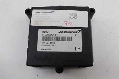 McLaren 650S 2016 DCM Door Control Module ECU LHS 11M2983CP.01 J232 ...