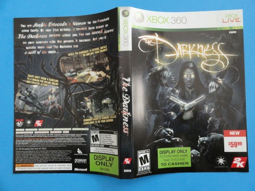 XBOX 360 DARKNES ORIGINAL COVER ART BLOCKBUSTER VIDEO DISPLAY | eBay