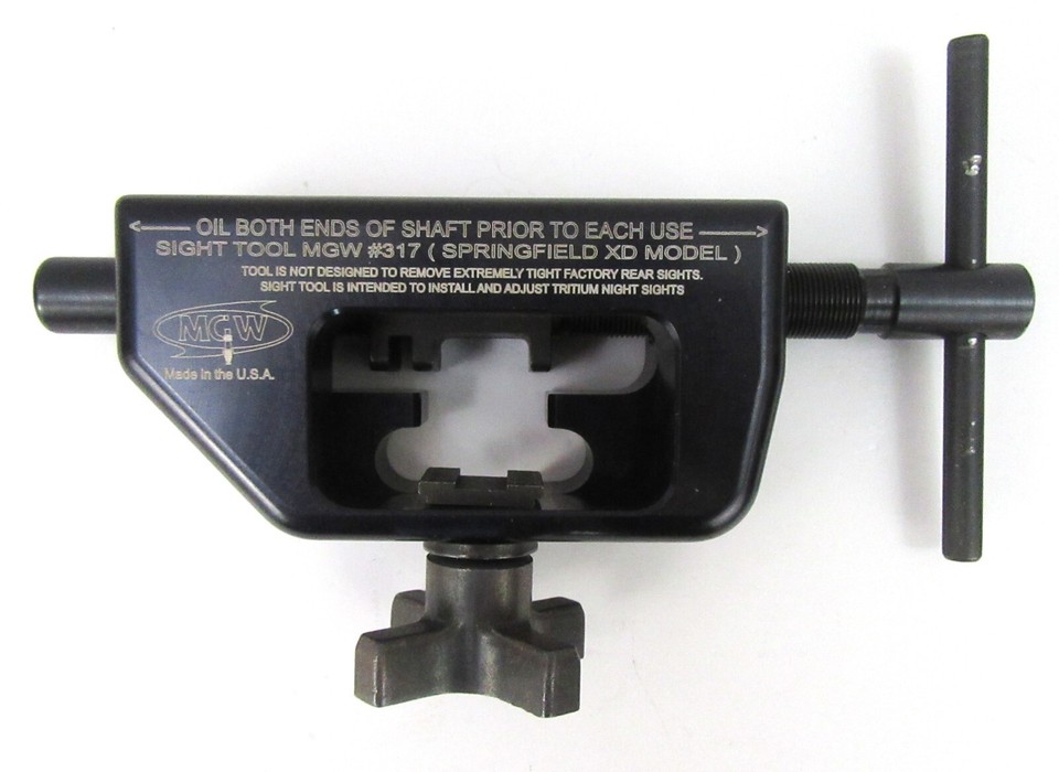 MGW 317 Maryland Gun Works Front & Rear Sight Tool for Springfield XD ...