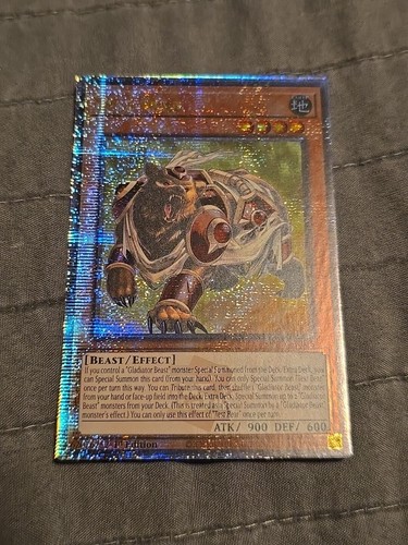 Test Bear Yugioh SUDA-EN018 QCR 1st Ed MINT | eBay