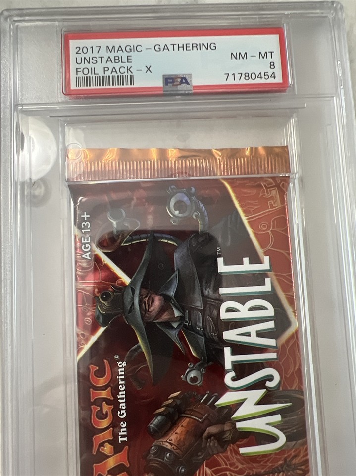 Unstable Booster Pack MTG Magic the Gathering Sealed PSA Graded 8 | eBay