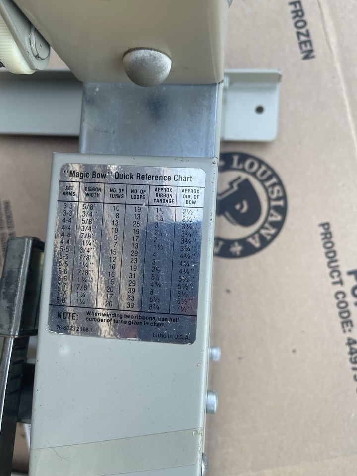 3M Sasheen Bow Tyer S-13 “Magic Bow” Bow Maker | eBay