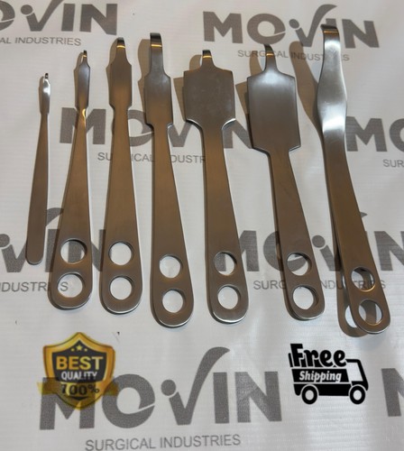 Hohmann Retractor Set 7 Pcs | Ortho Bone Levers | German SS Surgery ...