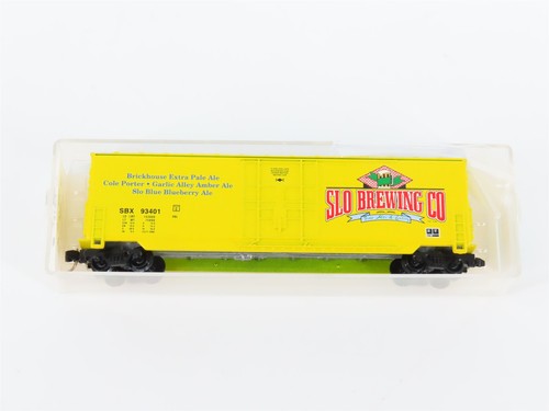 N Scale Aztec MB2047-8 SBX Slo Brewing Co Single Door Box Car #93401 | eBay