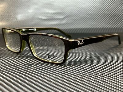 RAY BAN RX5169 2383 Havana Green 52 mm Unisex Eyeglasses | eBay