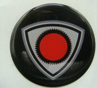MAZDA RX3 SAVANA STEERING WHEEL HORN PAD ROTARY LOGO BADGE EMBLEM NEW ...