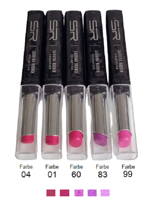 5er Set Lipstick Lippenstift Pink,Rot,Rosa-Töne Sabrina Rudnik ...