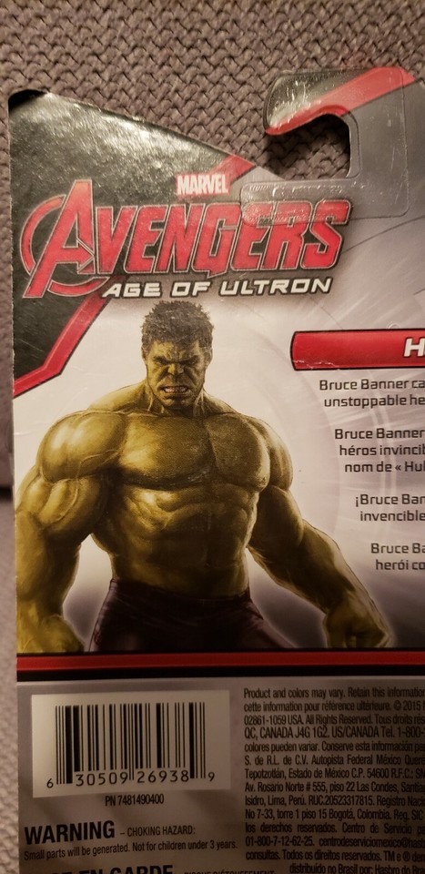 Hasbro Marvel Universe 3.75" Hulk Age of Ultron New in Package | eBay