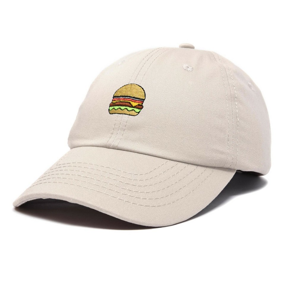 DALIX Hamburger Hat Cheeseburger Dad Baseball Cap Gift | eBay