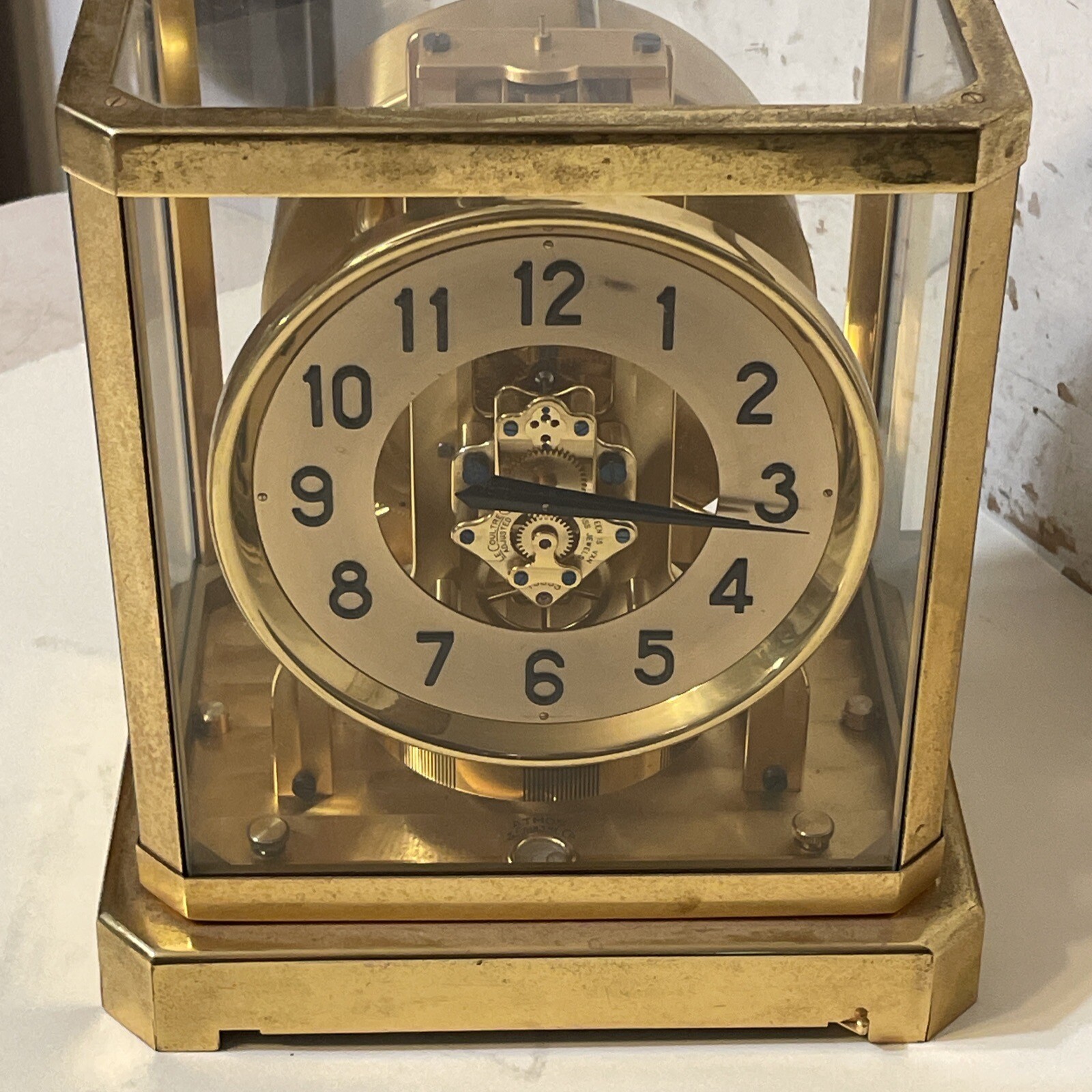 1940’s Vintage Lecoultre Atmos Clock Early Low Serial # 13333 | eBay