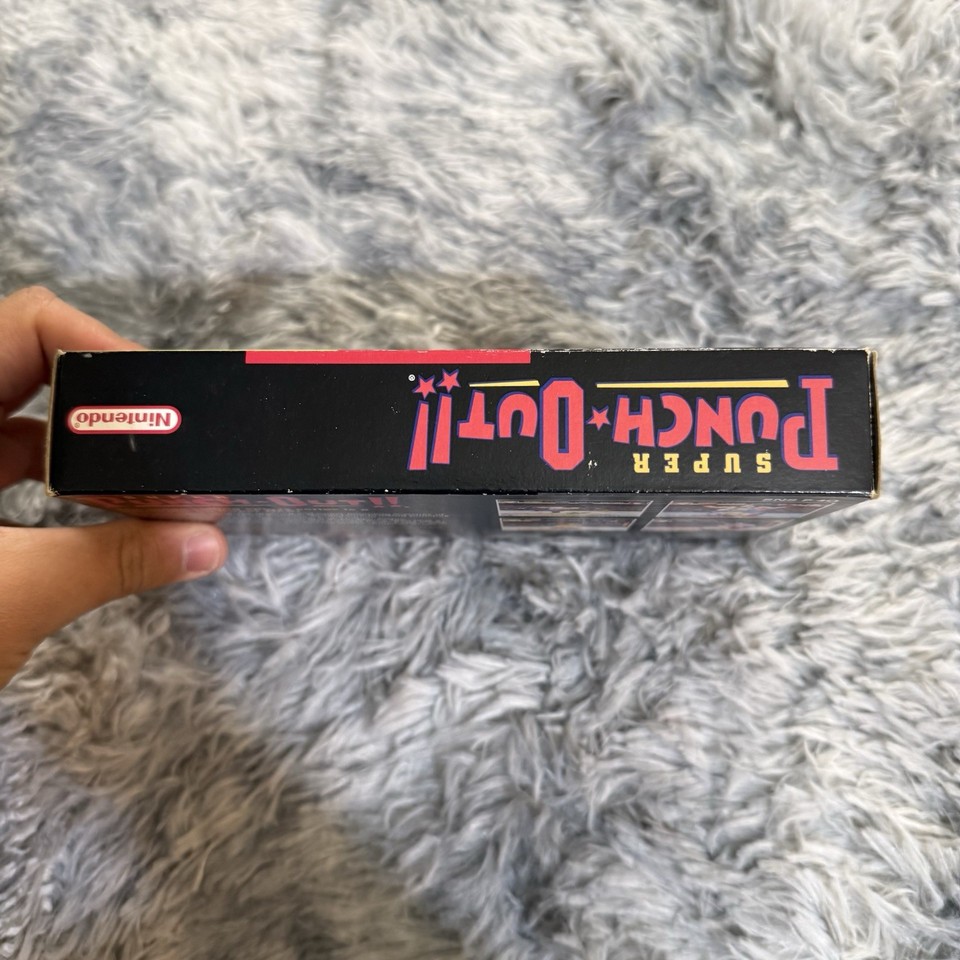 Super Punch Out (Super Nintendo SNES) Authentic BOX ONLY | eBay
