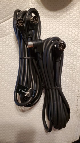 Kenwood,Clarion,Panasonic,Alpine. Car Stereo CD Changer Din Cables X 6 ...