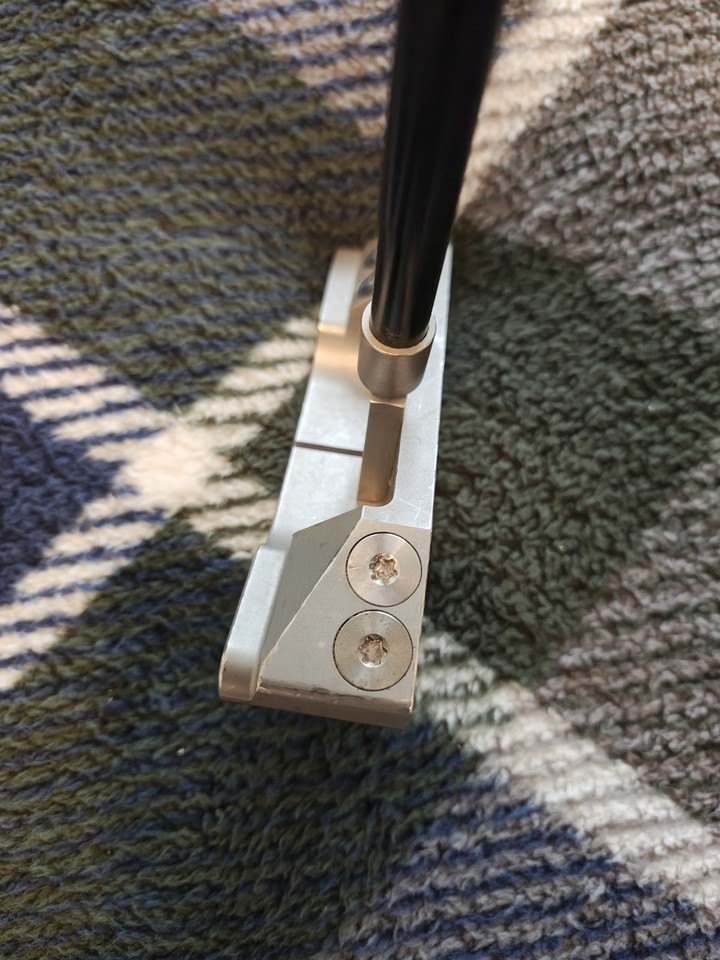 LEFT HANDED LAB GOLF LINK.1 PUTTER BLACK SHAFT 35", STANDARD LIE w ...