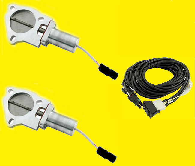 AllStar Electric Exhaust Cut Outs 3" 3in 3.0" In Cutouts Dumps With ...