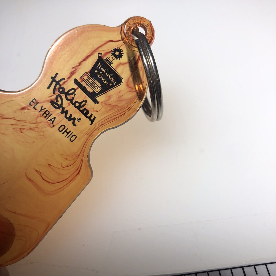 Elyria Ohio Holiday Inn Hotel Motel Lodging Travel Vintage Keychain Key ...