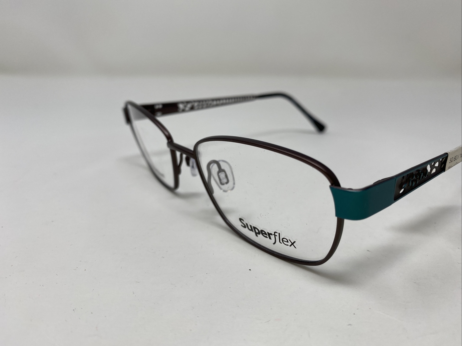 Superflex Eyeglasses Frame SF-545 M102 51-16-135 Brown/Blue Full Rim ...