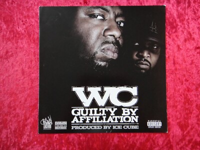 WC "GUILTY BY AFFILIATION" DOUBLE POSTER FLAT 2007 - AUTOGRAPHED! COPY ...