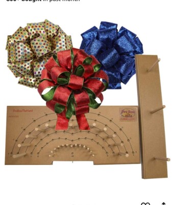 Pro Bow Custom 3 Ribbon Bow Maker - Large 610079416765 | eBay