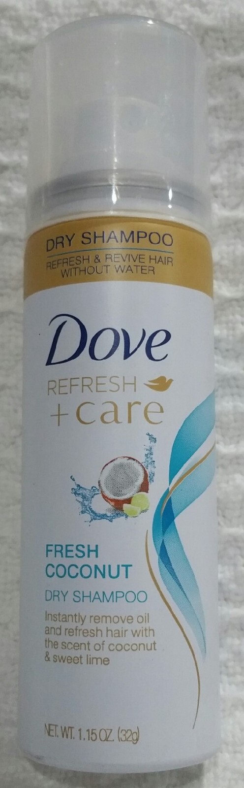 Dove - Care Between Washes - Refresh & Revive - Fresh Coconut Dry ...
