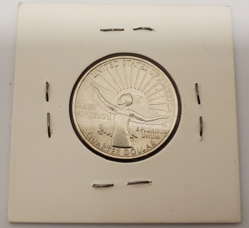 2022 P Quarter Drooling George Maya Angelou Error | eBay