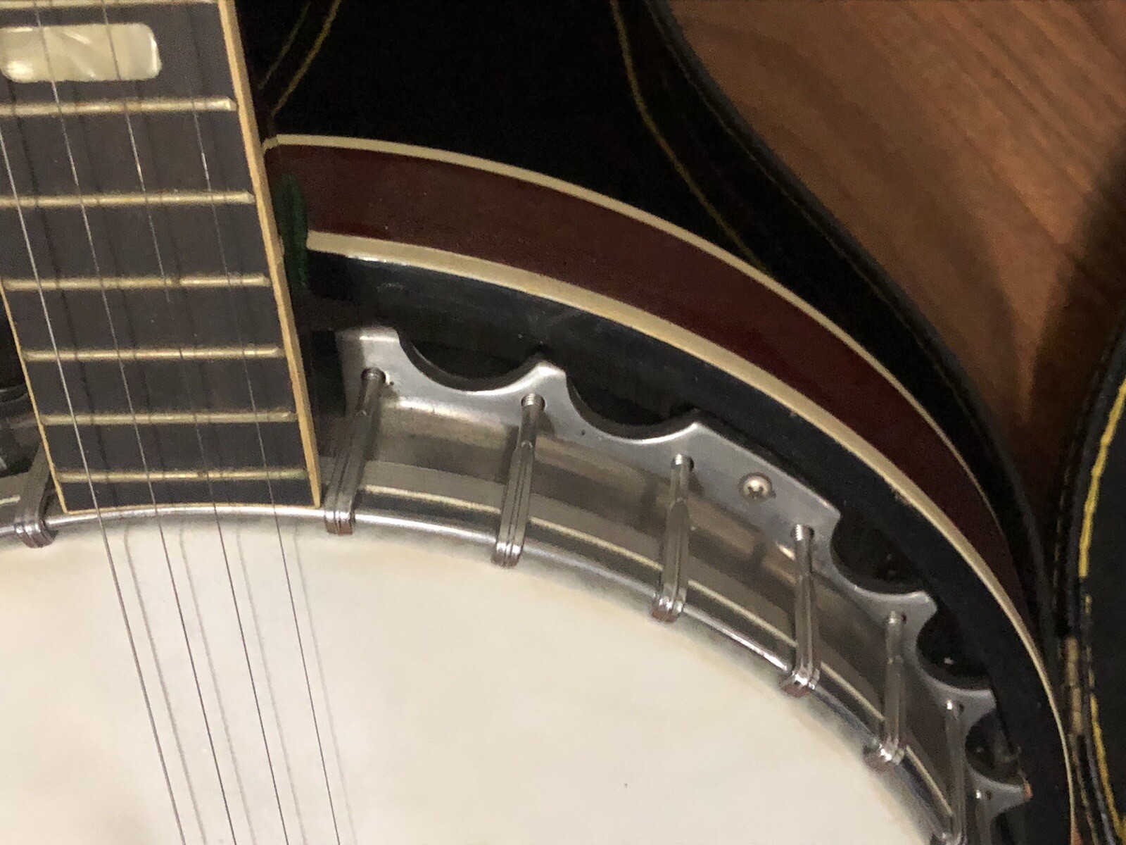 Vintage Hondo II Model HB75A 5-String Banjo with Case - Made in Korea ...